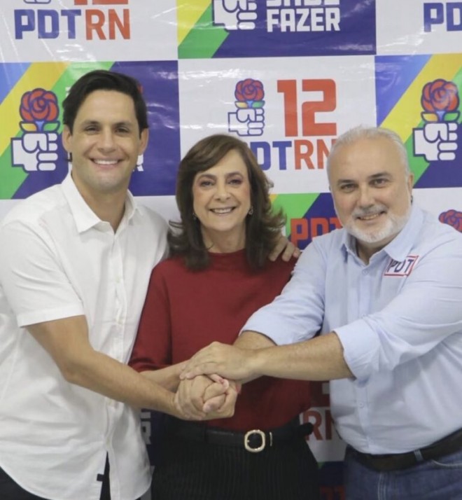 PDT anuncia Rafael Motta ao Senado e Jean-Paul Prates à suplência